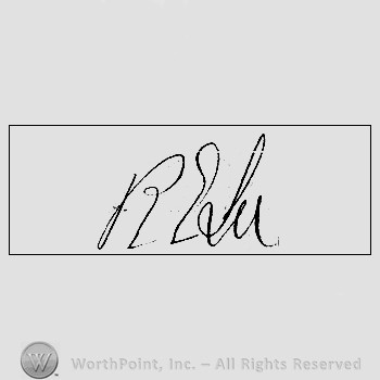 Mark with Signature: Robert Edward Lee. | #330447