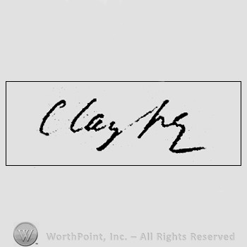 Mark with Signature: Henry Clay. | #330466