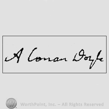 Mark with Signature: Arthur Conan Doyle. | #330478