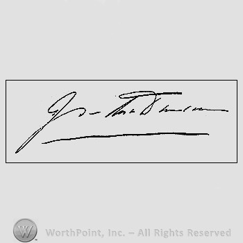 Mark with Signature: Isadora Duncan. | #330481