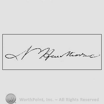 Mark with Signature: Nathaniel Hawthorne. | #330509