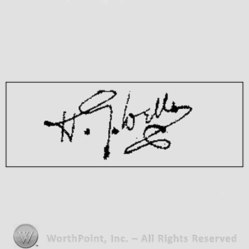 Mark with Signature: Herbert George Wells. | #330534