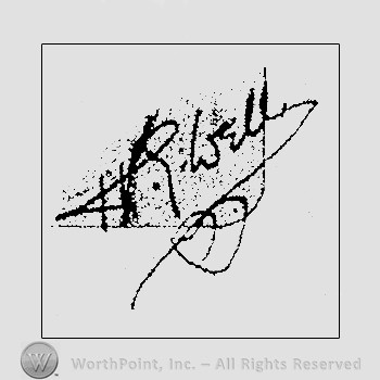 Mark with Signature: Herbert George Wells. | #330535