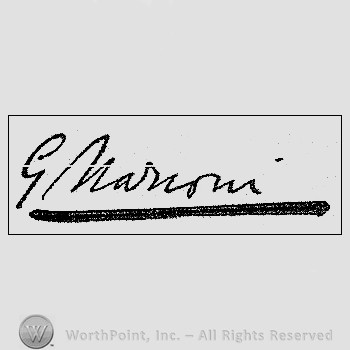 Mark with Signature: Guglielmo Marconi. | #330646