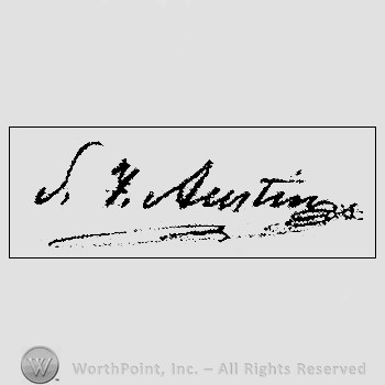 Mark with Signature: Stephen F. Austin. | #330661