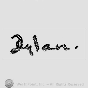 Mark with Signature: Dylan Thomas. | #330662