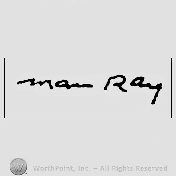 Mark with Signature: Man Ray. | #330682