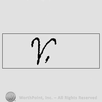 Mark with Signature: Virginia Woolf. | #330703