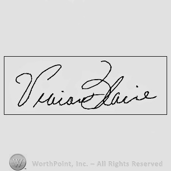 Mark with Signature: Vivian Blaine. | #330732