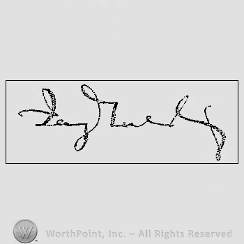 Mark with Signature: Jay Gould. | #330736