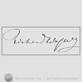 Mark with Signature: Richard Wagner. | #330769