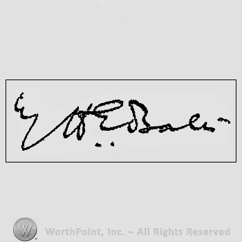 Mark with Signature: Herbert Ernest Bates. | #330770