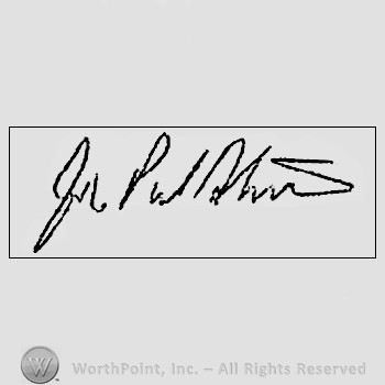 Mark with Signature: John Paul Stevens. | #330821