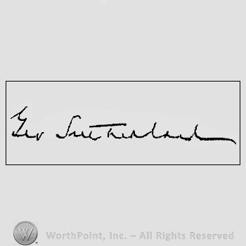 Mark with Signature: George Sutherland. | #330830