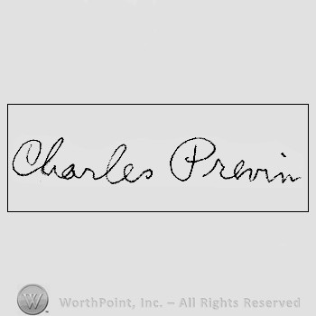 Mark with Signature: Charles Previn. | #330872