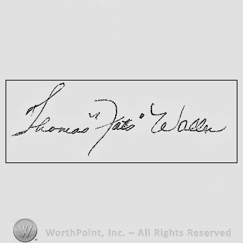 Mark with Signature: Thomas Waller. | #330882