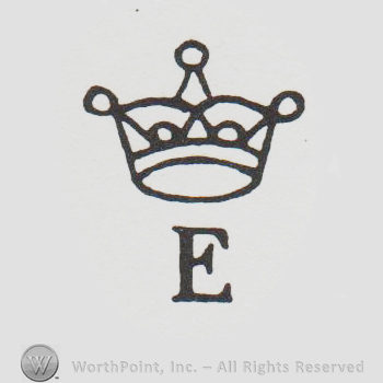 Mark with A crown and the letter "E". | #33089