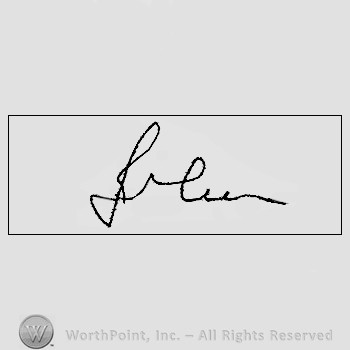 Mark with Signature: John Steinbeck. | #330890