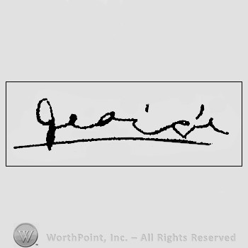 Mark with Signature: George Patton. | #330952