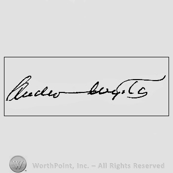 Mark with Signature: Andrew Wyeth. | #331000