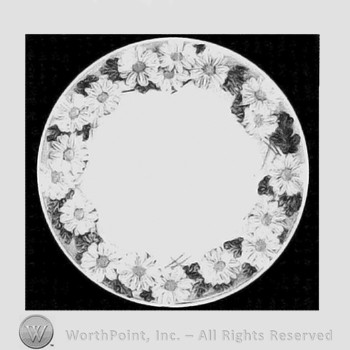 Mark with Dinnerware pattern : Sculptured Daisy. | #331490