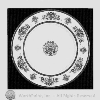 Mark with Dinnerware pattern : Henley. | #331515