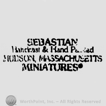 Mark with The text "SEBASTIAN Handcast & Hand | #33157