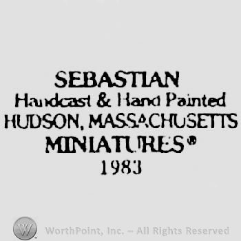 Mark with Sebastian written above Handcast & Hand | #33158