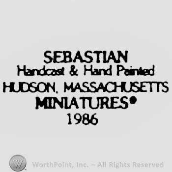 Mark with Sebastian written above Handcast & Hand | #33161