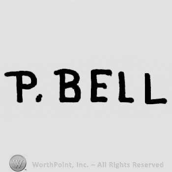 Mark with P Bell written bold | #33204