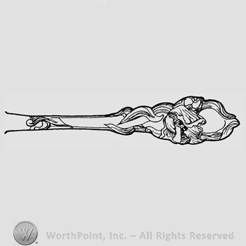 Mark with Sterling Silver Pattern: Tulip; | #332218