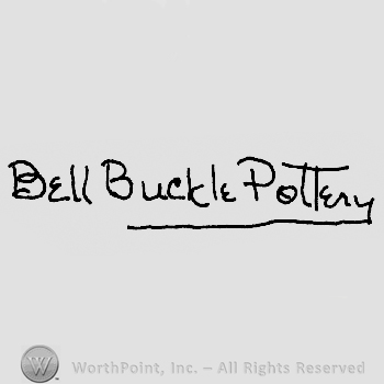 Mark with The text "Bell Buckle Pottery". | #33223