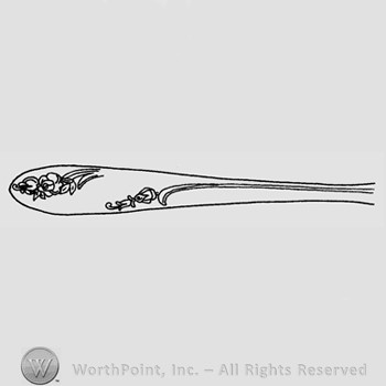 Mark with Sterling Silver Pattern: Rosecrest; | #332393