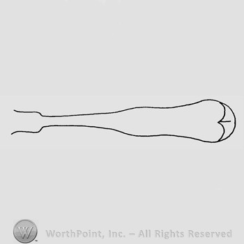 Mark with Sterling Silver Pattern: French Tipt; | #332409