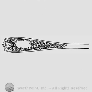 Mark with Sterling Silver Pattern: Engraved 30; | #332476