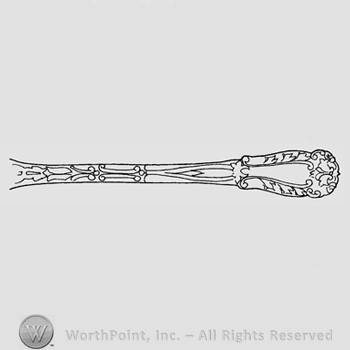 Mark with Sterling Silver Pattern: Quadrill; | #333181