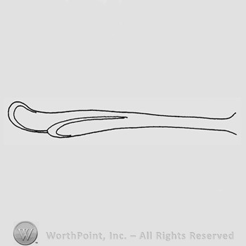 Mark with Sterling Silver Pattern: Silver Surf; | #333184