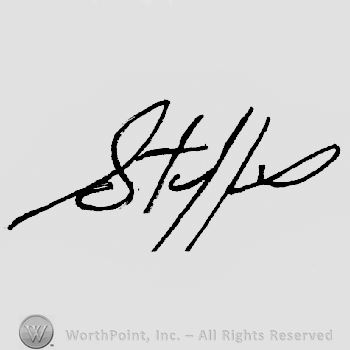 Mark with A signature. | #33325