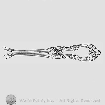 Mark with Sterling Silver Pattern: Alexandra; | #333297