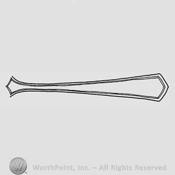 Mark with Sterling Silver Pattern: Yale; | #333386