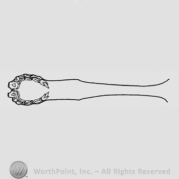 Mark with Sterling Silver Pattern: Laurel; | #333410