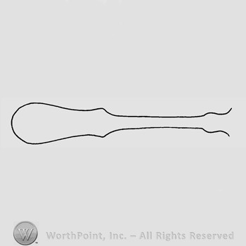 Mark with Pattern: Tipt Fiddle Antique | #333535