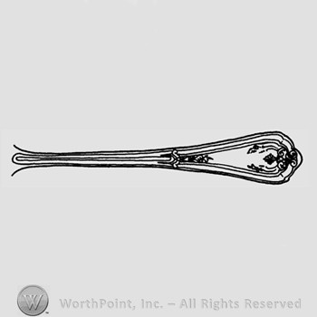 Mark with Sterling Silver Pattern: La Salle; | #333638