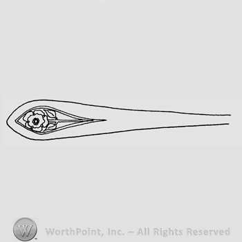 Mark with Pattern: Pointed End, rose | #333795