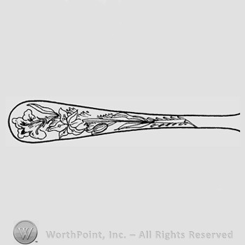 Mark with Sterling Silver Pattern: Engraved No. | #334083