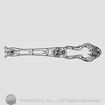 Mark with Sterling Silver Pattern: Meadow; | #334108