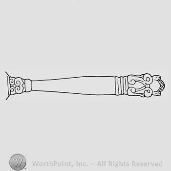 Mark with Sterling Silver Pattern: Acorn; | #334319