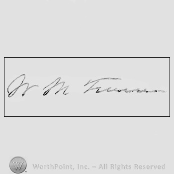 Mark with Signature: William Marcy Tweed. | #334403