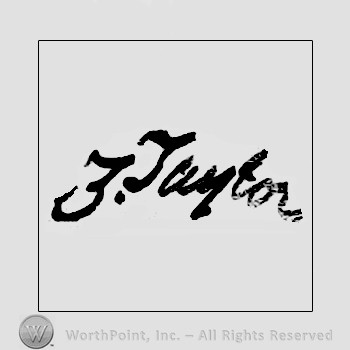 Mark with Signature: Zachary Taylor. | #334426