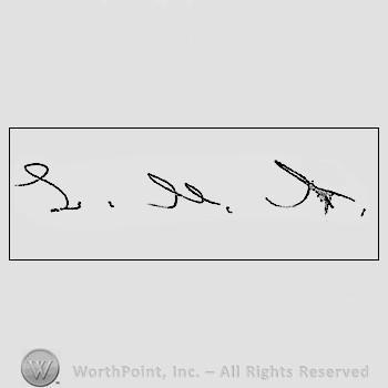 Mark with Signature: Louisa May Alcott. | #334437